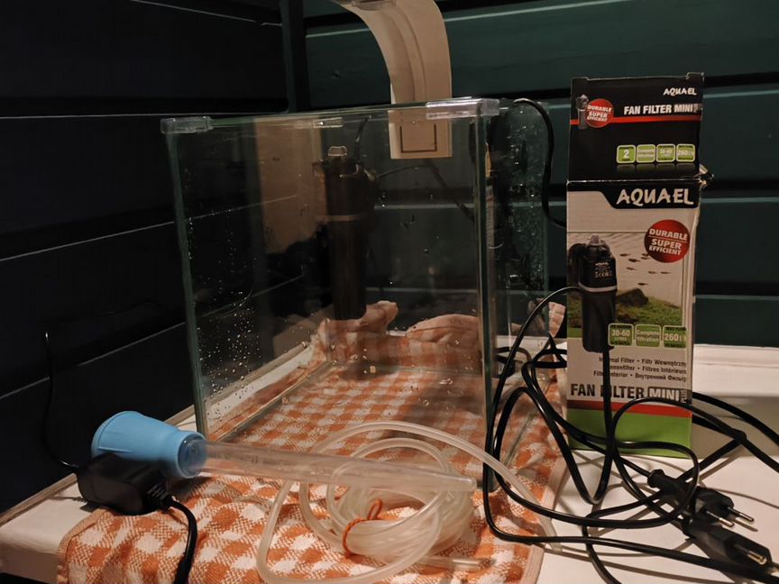 Аквариум кубик