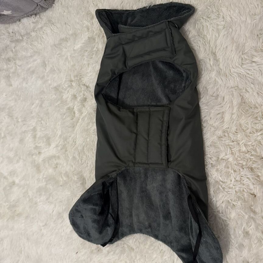 Попона зимняя на флисе для собак средних пород