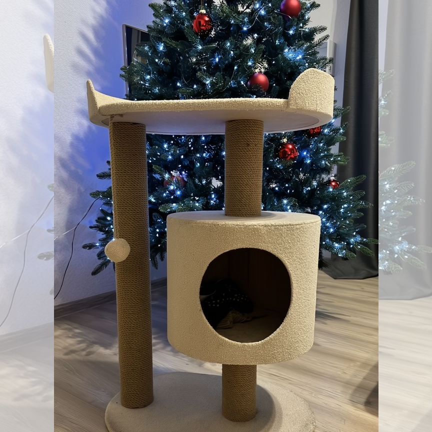 Кошкин домик с когтеточкой