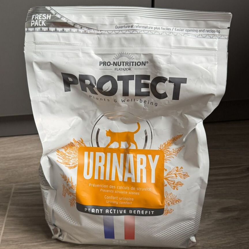 Flatazor Protect Urinary Cat для кошек, 2 кг
