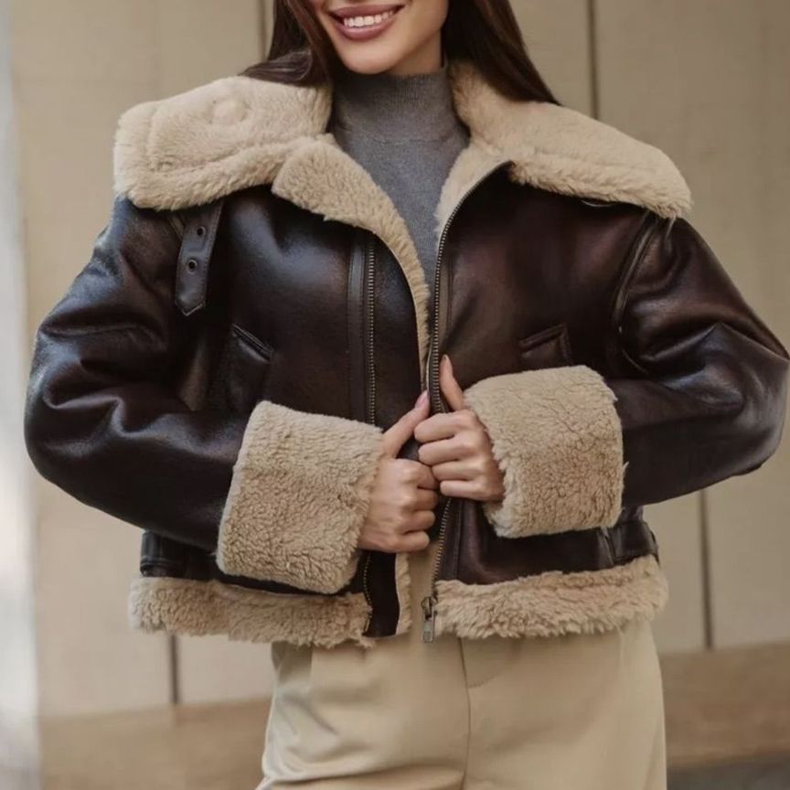 Дубленка женская