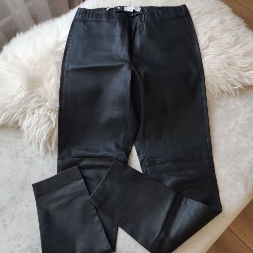 Леггинсы натуральная кожа, М