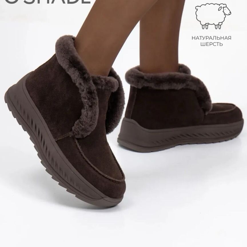 Новые женскте ботинки зимние 39