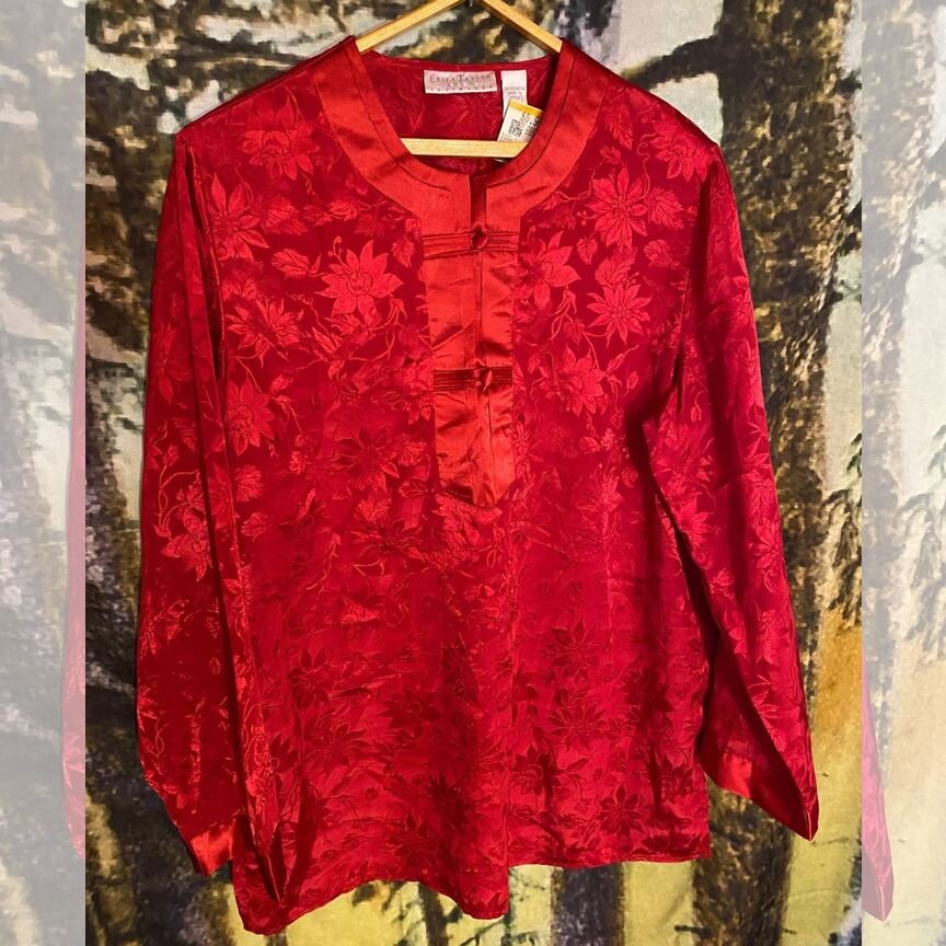 Блуза в азиатском стиле