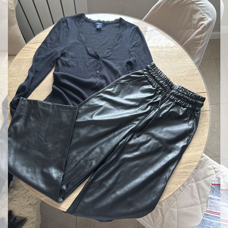 Штаны кожаные long gant s