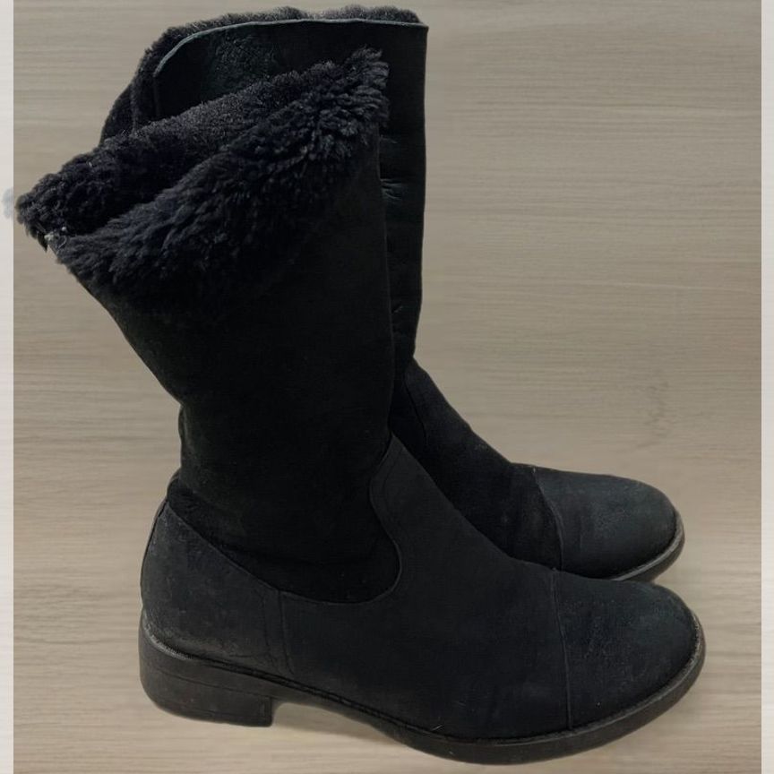 Сапоги женские зимние нубук 36 размер