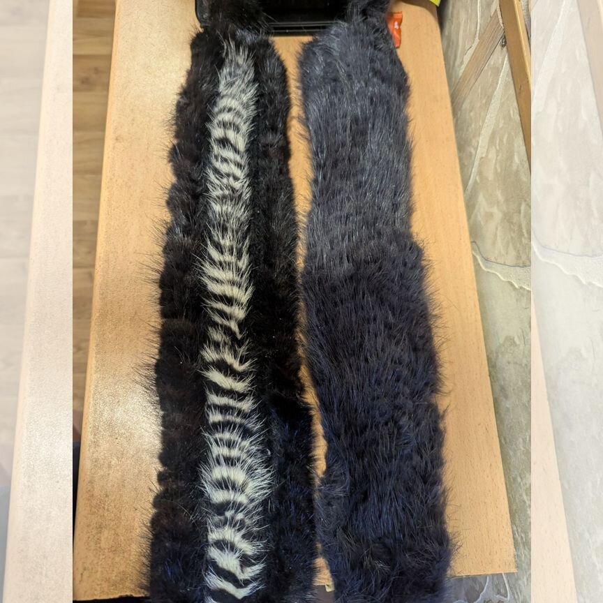 Норковые повязки на голову